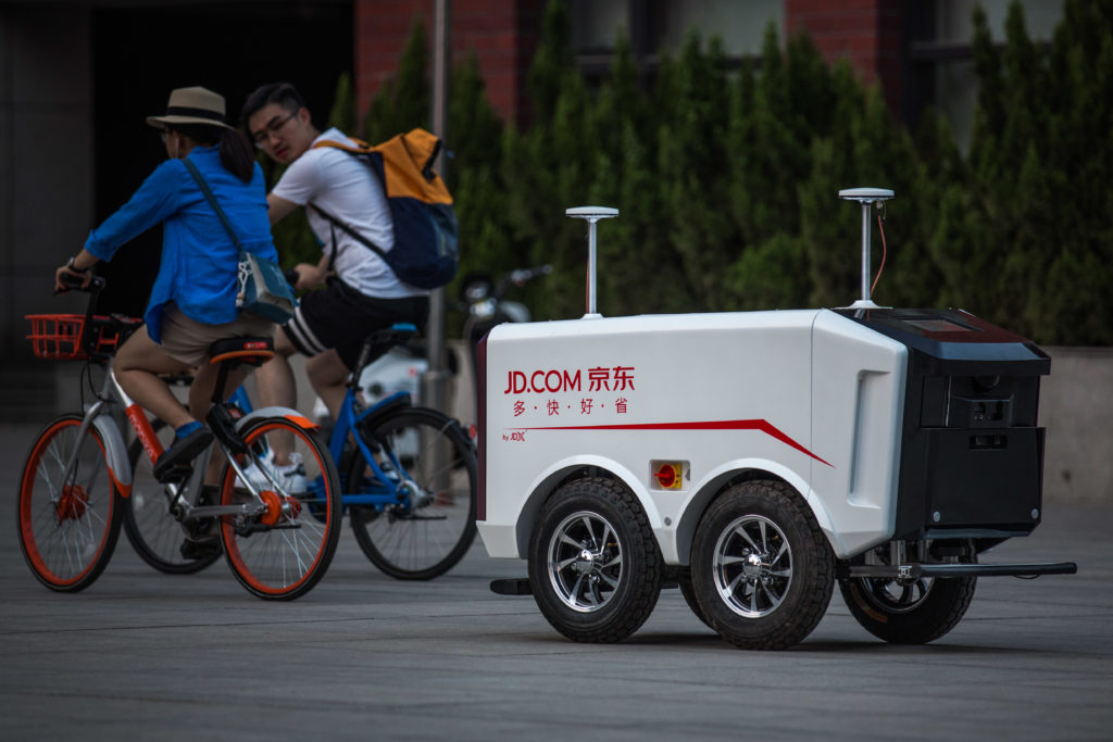 JD Autonomous Delivery Robots (2) - JD Corporate JD Autonomous Delivery Robots (2) - JD Corporate